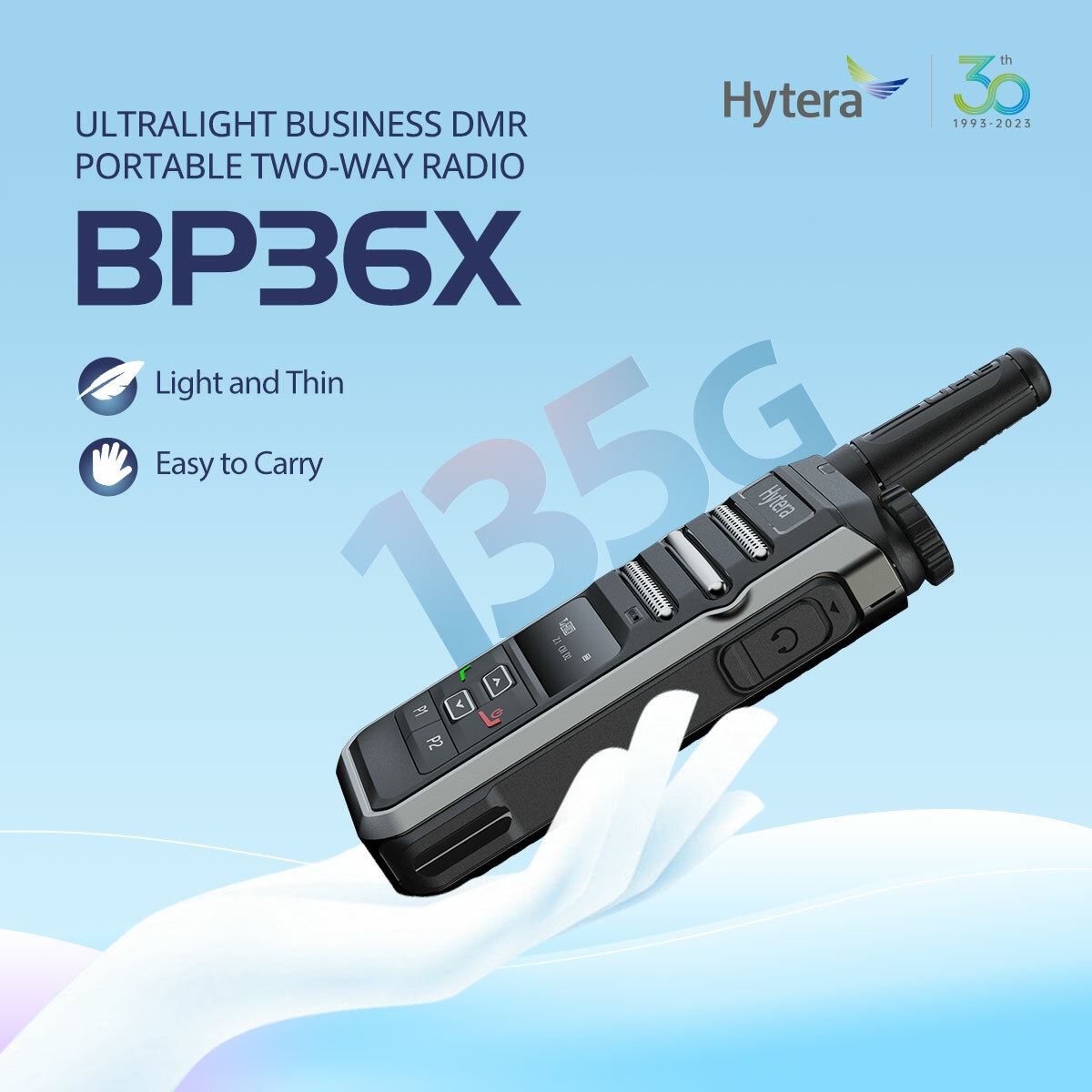 Hytera BP365 Digital Handheld DMR Radio
